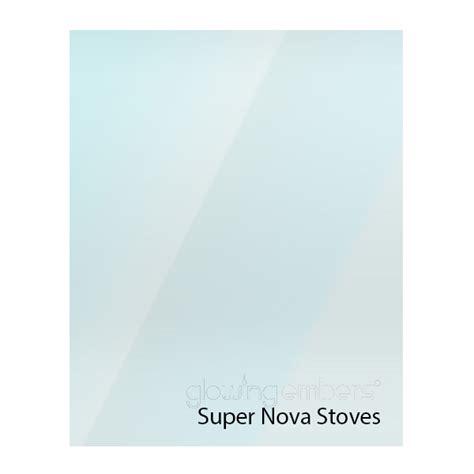 Super Nova Replacement Stove Glass Assorted Models Flexible Flue Liners