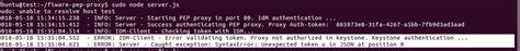 security fiware pep proxy and idm communication issue stack overflow