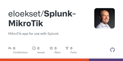 Github Eloeksetsplunk Mikrotik Mikrotik App For Use With Splunk