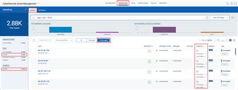 Viewing Inventory Of External Attack Surface Discovered Assets