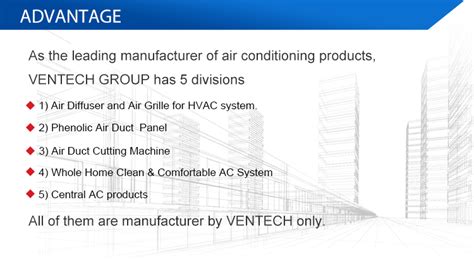 Air Conditioning Linear Slot Diffuser Bar Grille Ceiling Ventilation Diffuser Plenum Box Adaptor