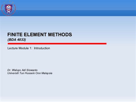 Finite Element Methods Finite Element Methods Pdfcoffeecom