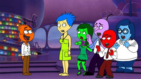 Joy And Her Friends Meets Anxiety By Katelynfan2002 On Deviantart