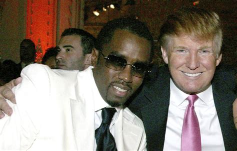 Trump says it's "difficult" to pardon Diddy because rapper was "very ...