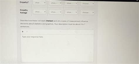 Writing Template Describe How These Concepts