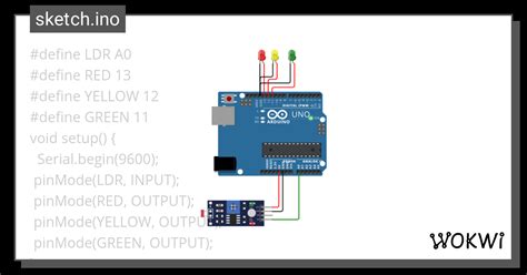 Ldr Led Copy Wokwi Esp32 Stm32 Arduino Simulator