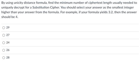 Solved Decrypt The Following Ciphertext Obtained From The