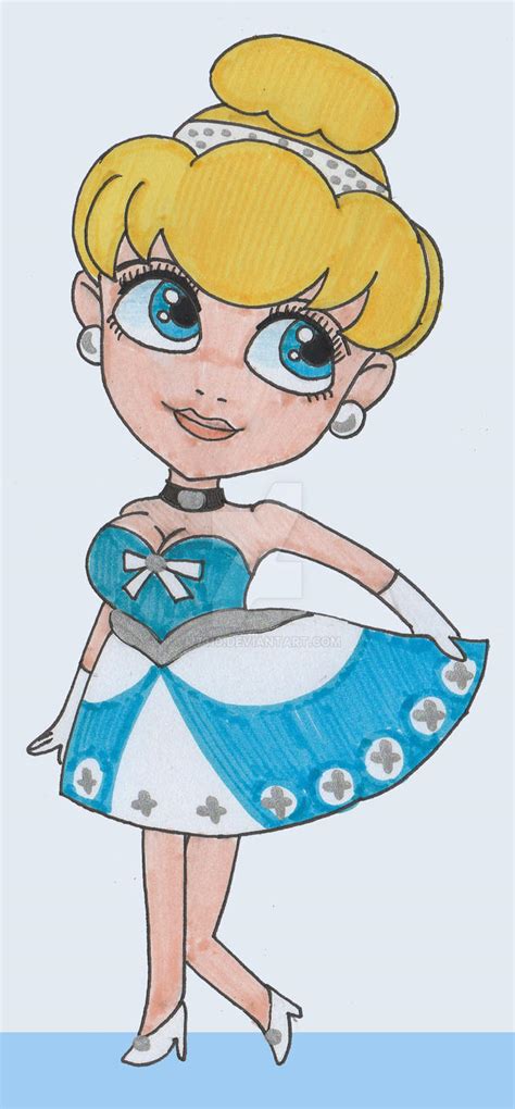 Cinderella Chibi By I77310 On Deviantart