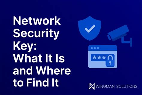 Network Security Key What It Is And Where To Find It