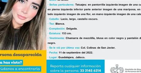 Influencer Desaparecida En Guadalajara Habría Sido Golpeada Por Novio