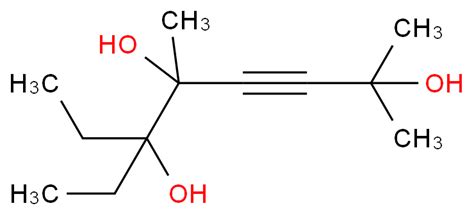 3 Octyne Structural Formula