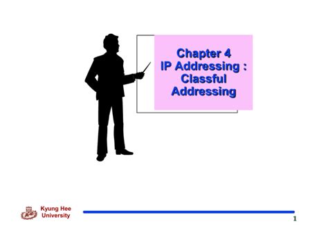 chapter4 ip addressing classful addressing