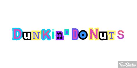 Dunkin Donuts Brand Animated  Logo Designs