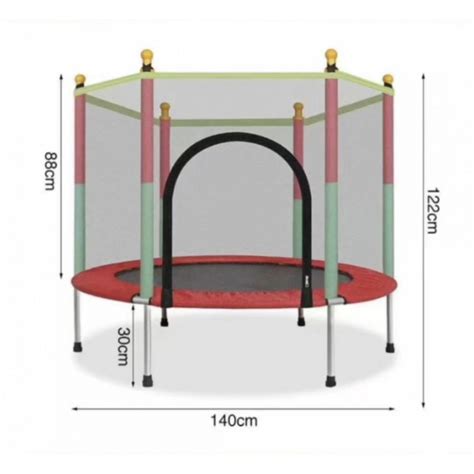 ᐉ Батут Atleto Krb01 с сеткой 140 см Синий 21000142 • Купить в Киеве Украине • Лучшая цена в