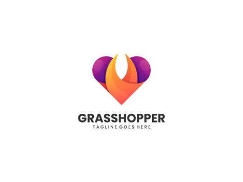 Grasshopper Gradient Colorful Logo Graphic By Artnivorastd · Creative