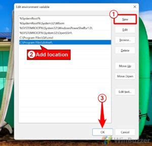 How To Edit Your System PATH For Quick Command Line Access In Windows WinBuzzer