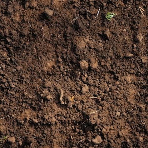 Premium Ai Image Seamless Soil Texture