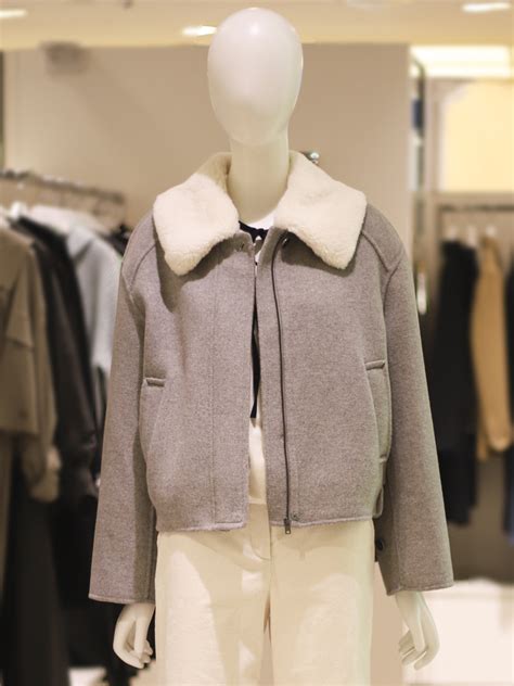 올리브 데 올리브 올리브데올리브 퍼 카라 핸드메이드 블루종 점퍼ow3xcm010 위시버킷