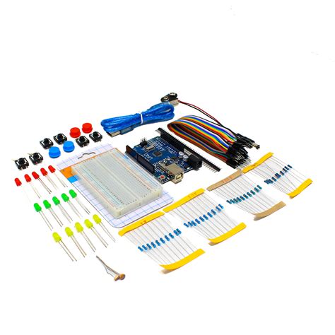 Buy ORANGE Basic Kit For Arduino UNO Online At Robu In