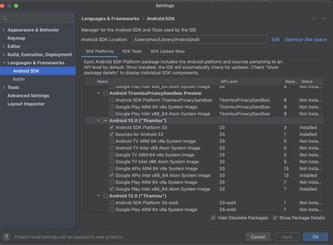 Android Sdk Not Found Macos React Native Setup Stack Overflow