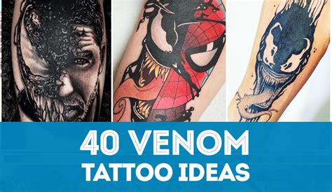 Venom Tattoo Patterns Bold Designs For Fearless Skin Art