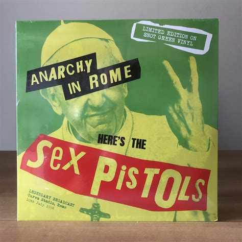 Sex Pistols Anarchy In Rome Vinyl Mart Music Marketplace