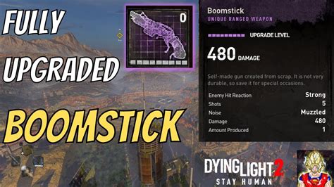 Fully Upgraded Boomstick Is It Good Dying Light 2 Youtube