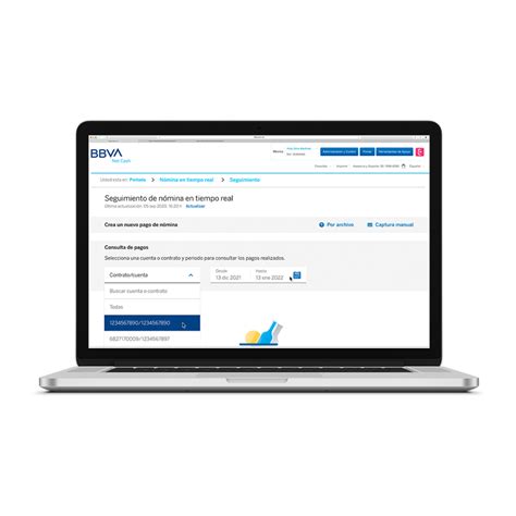 Pago De Nómina Y Seguimiento En Tiempo Real Bbva México Empresas