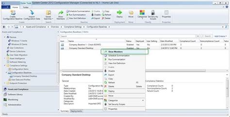How To Create A SCCM 2012 SP1 Configuration Baseline With Security Compliance Manager SCM 3 0