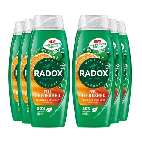 Radox Shower Gel Feel Refreshed With Eucalyptus And Citrus Scent 450 Ml