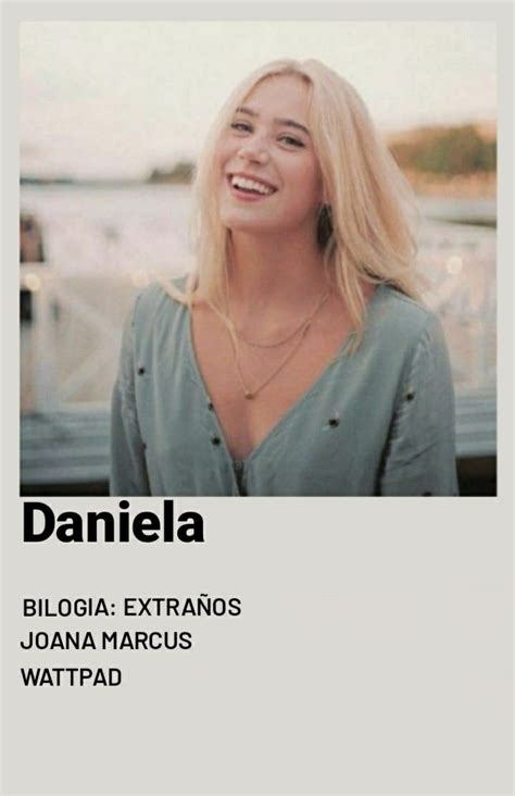 Daniela Poster Wattpad En 2025 Pósteres De Libros Personajes De Libros Retratos De Personajes