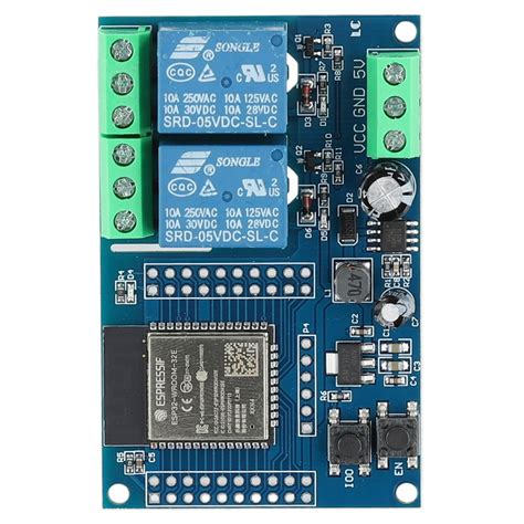 Dc5 60v2ch Esp32 Ble 1ch2ch8ch Módulo Relé Esp32 Placa Desarrollo