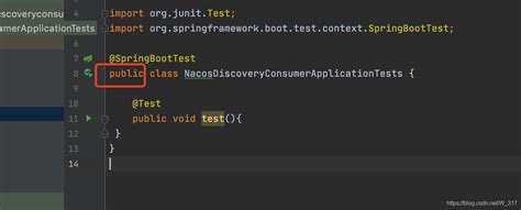Springboottest注解进行单元测试无法运行单元测试 无法启动 Csdn博客