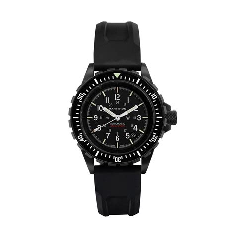 41mm Anthracite Large Divers Automatic Gsar Marathon Watch