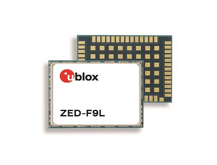 U Blox ZED F L GNSS Receiver Module