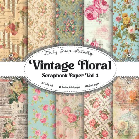 Floral Scrapbook Paper