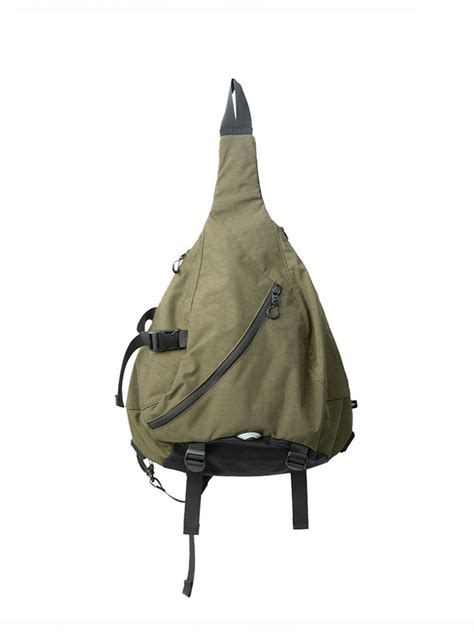 크로스 라인 슬링백 Khaki Eternal Journey