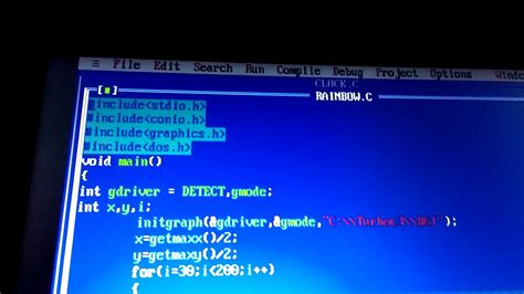 How To Create Rainbow In C Programming Youtube