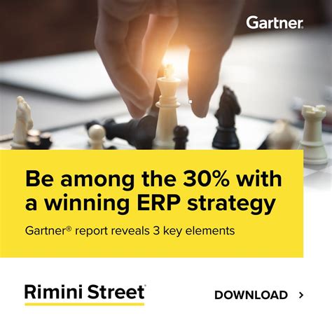 Gartner® Report What It Leaders Must Do To Avoid Disappointing Erp Initiatives Rimini Street