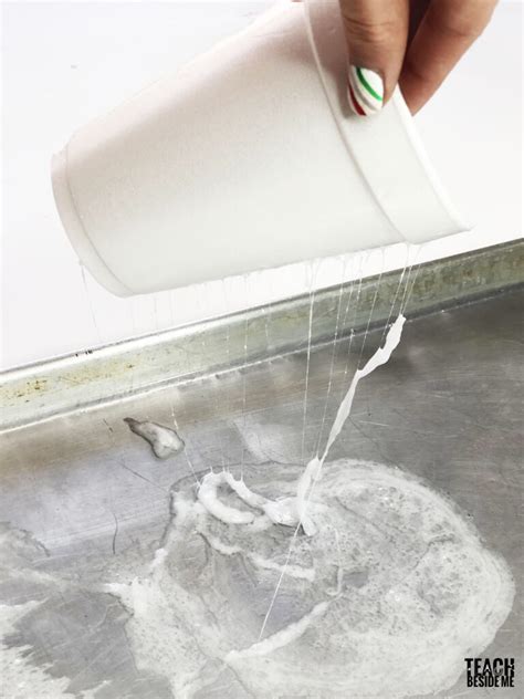 Melting Snowmen Acetone And Styrofoam Slime Experiment Teach Beside Me
