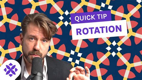 quick tip → rotate the pattern break the straightness youtube