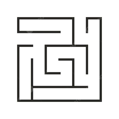 아이들을 위한 교육 논리 게임 미로 미궁 배경 검은 Png 일러스트 및 벡터 에 대한 무료 다운로드 Pngtree