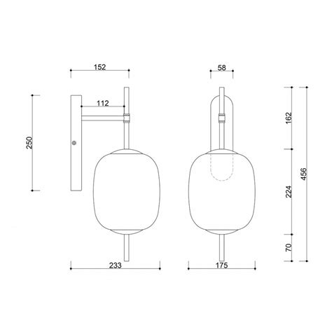 Epli Mini W Czarna Lampa ścienna Kinkiet Z Podwyższoną Szczelnością