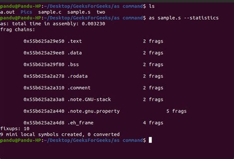as command in linux with examples geeksforgeeks