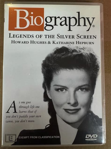 Biography Howard Hughes And Katharine Hepburn Dvd Documentary As New 650 Picclick Au