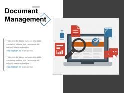 Document Management Ppt Templates PowerPoint Slide Clipart Example Of Great PPT