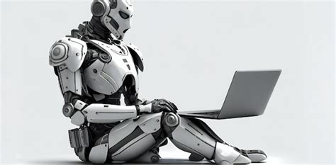 Premium Photo Conceptual Illustration Of The Future Nd Century Where Robots Perform Routine