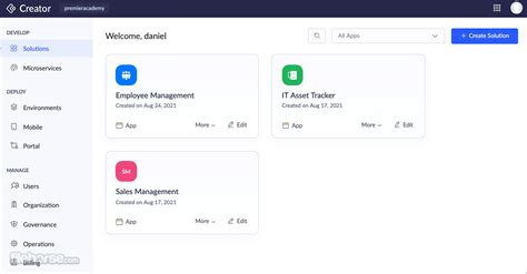 zoho creator descargar 2025 Última versión