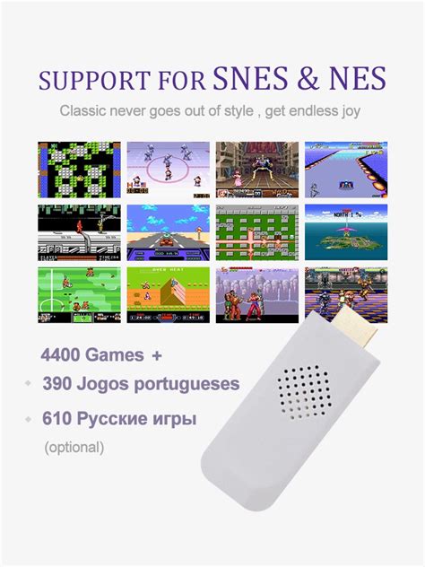 Vilcorn 16 Bit Mini Everdrive Super Wireless Dendy Retro Portatil Tv Game Stick Console For