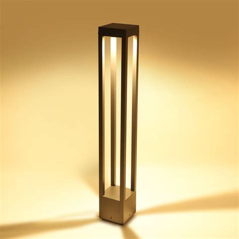 Modern Outdoor Bollard Light For Garden Pathways And Landscape